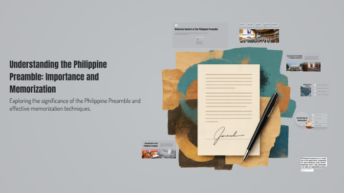 Understanding the Philippine Preamble: Importance and Memorization by ...