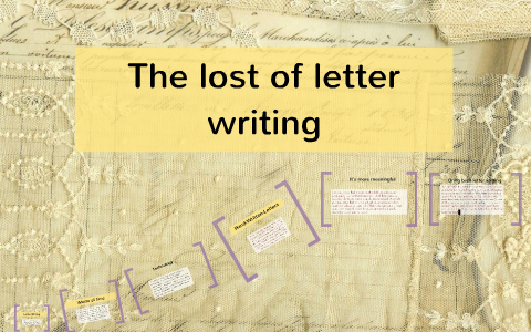 The lost art of letter writing deserves to be revived by Victoria ...