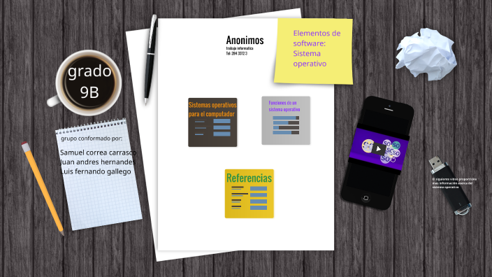 Elementos de software: Sistema operativo by Wxlfツ on Prezi