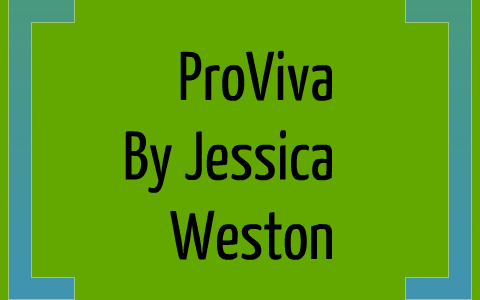 Proviva International Marketing by Jessica Weston on Prezi