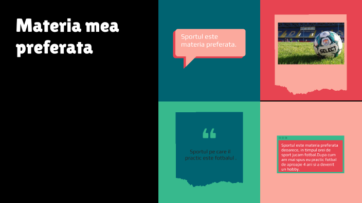 Materia mea preferata by Elena Trandafir on Prezi