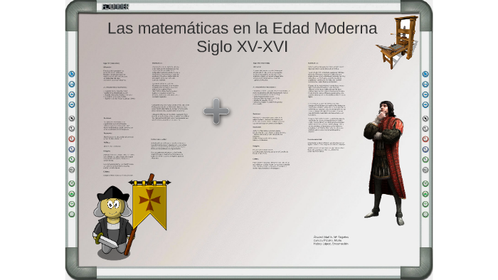 Las matemáticas en la Edad Moderna by Mario Cerezo Pizarro on Prezi