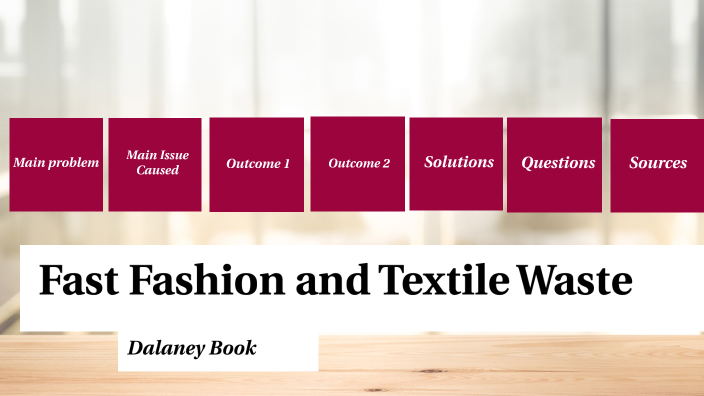 Fast Fashion and Textile Waste by dalaney book on Prezi