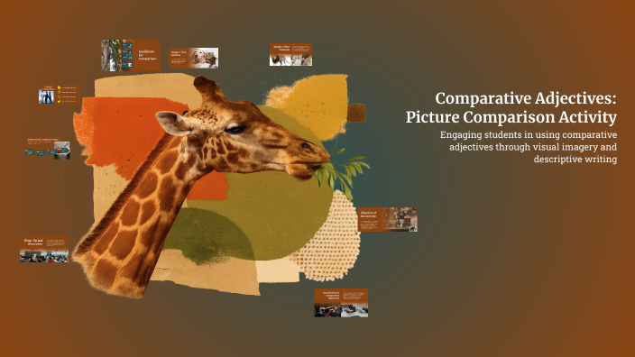 Comparative Adjectives: Picture Comparison Activity by Maria Noel ...