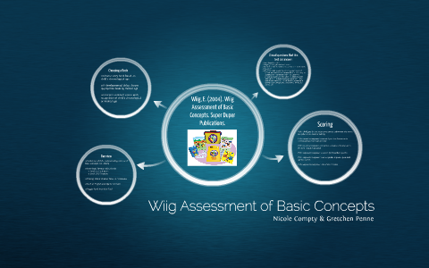 Wiig Assessment of Basic Concepts by Nicole Compty on Prezi