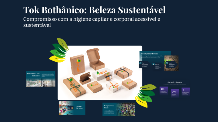 Tok Bothânico: Beleza Sustentável by Victor Kosmack on Prezi
