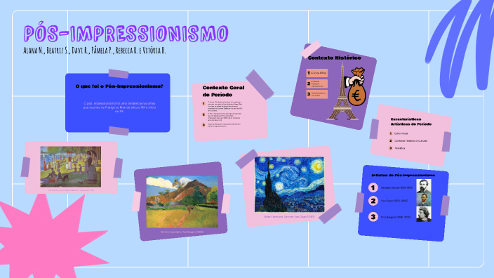 PÓS-IMPRESSIONISMO by Vitória Baptista da Cruz on Prezi