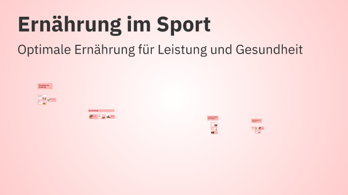 Ernährung im Sport by Eva Maria Steirer on Prezi