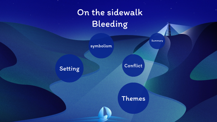 On the sidewalk bleeding by Edward Eyley on Prezi