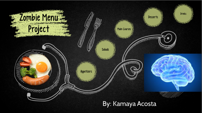 Zombie Menu Project by Kamaya Acosta on Prezi