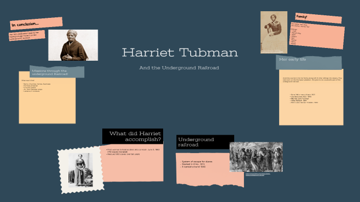 Harriet Tubman and the Underground Railroad by Aila Kendrick on Prezi