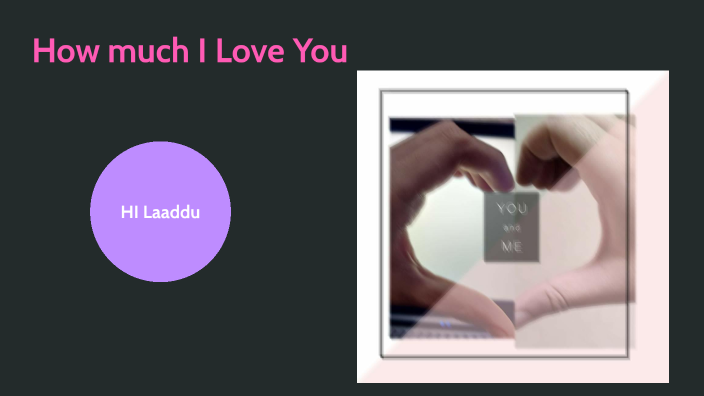 How much I Love You by Sahil Chand on Prezi