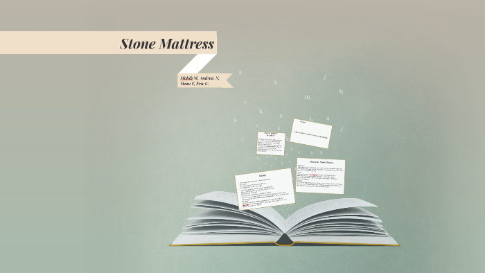 Stone Mattress by mohib mihrabizada on Prezi