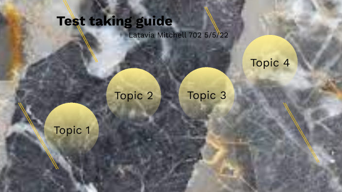 Test taking guide by Latavia Mitchell on Prezi