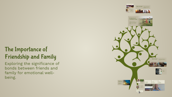 The Importance of Friendship and Family by Omar Bouhafa on Prezi