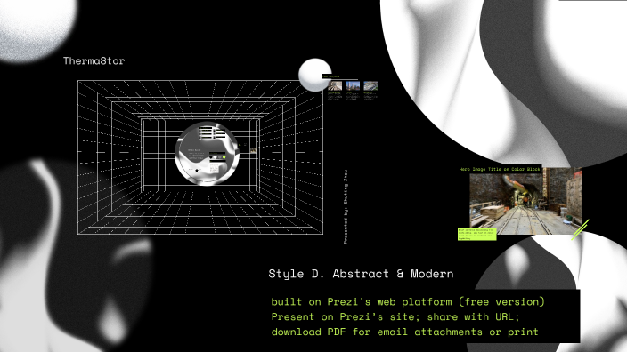 D. abstract & modern by Shuting Zhou on Prezi