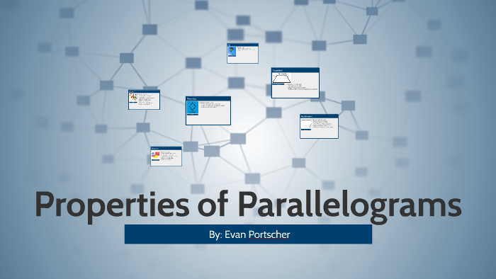 Properties of Parallelograms by Evan Portscher on Prezi