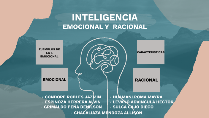 INTELIGENCIA EMOCIONAL Y RACIONAL by Allison Chacaliaza on Prezi