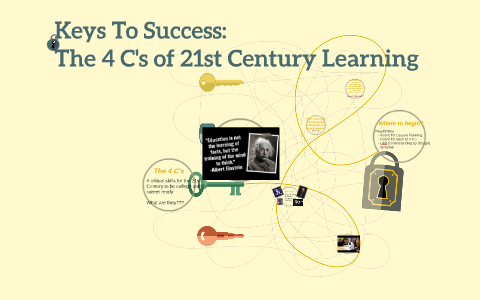 Keys To Success: The 4 C's of 21st Century Learning by Jen Mason on Prezi