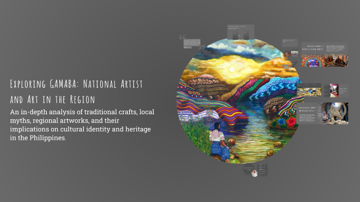 Exploring GAMABA: National Artist and Art in the Region by Andales ...