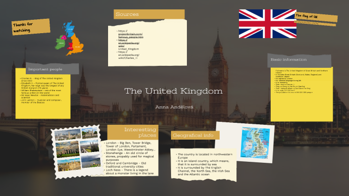 Exploring the United Kingdom by Anna Andělová on Prezi