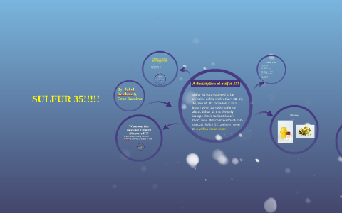 SULFUR 35!!!!! by Jakob Reichow on Prezi