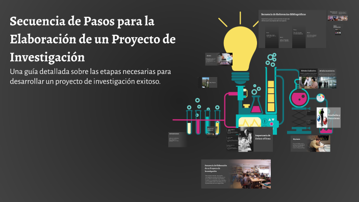 Secuencia de Pasos para la Elaboración de un Proyecto de Investigación ...