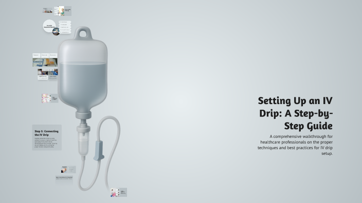 Setting Up an IV Drip: A Step-by-Step Guide by DrRuchi on Prezi