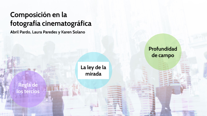 Composición en la fotografía cinematográfica by Laura paredes on Prezi