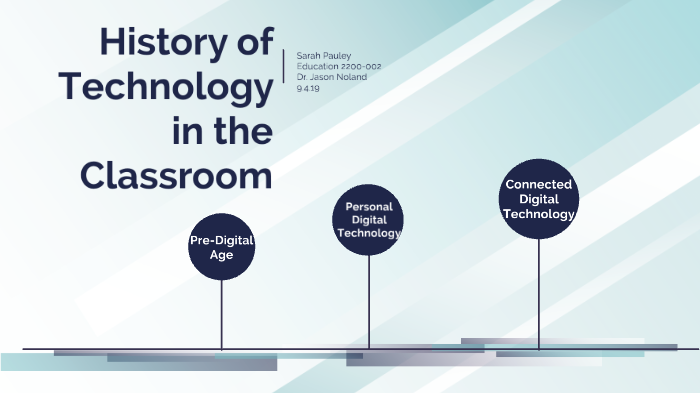 History of Technology in Education by Sarah Pauley on Prezi