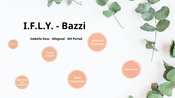 I.F.L.Y. - Bazzi by Isabella Doss on Prezi
