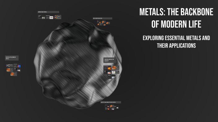 Metals: The Backbone of Modern Life by John Zoklbrd on Prezi