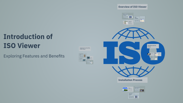 Introduction of ISO Viewer by Abhinanadan Yenegure on Prezi