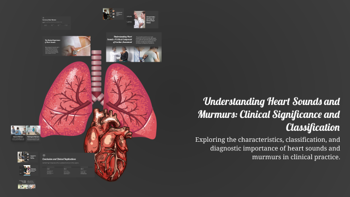 Understanding Heart Sounds and Murmurs: Clinical Significance and ...