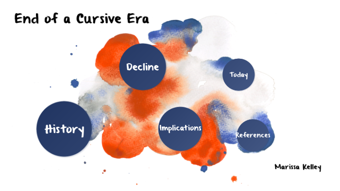 End of a Cursive Era by Marissa Kelley on Prezi