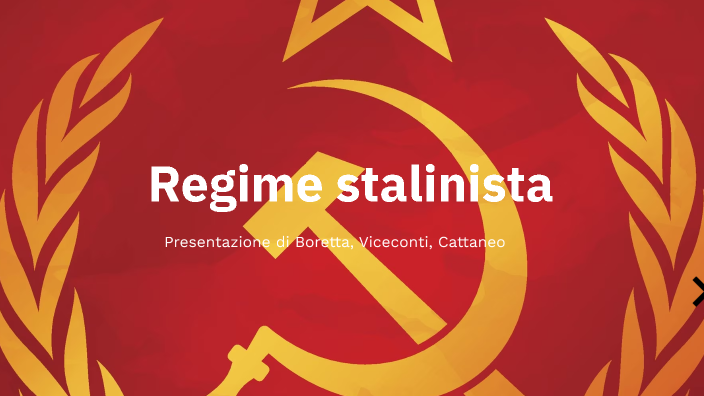 Regime stalinista by Mattia Boretta on Prezi