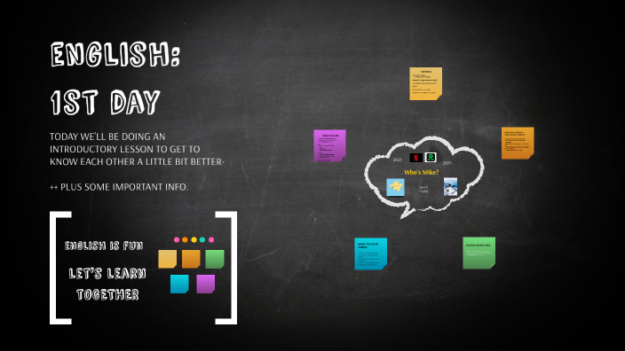 2nd Eso First Day by Miquel Contreras Palacios on Prezi