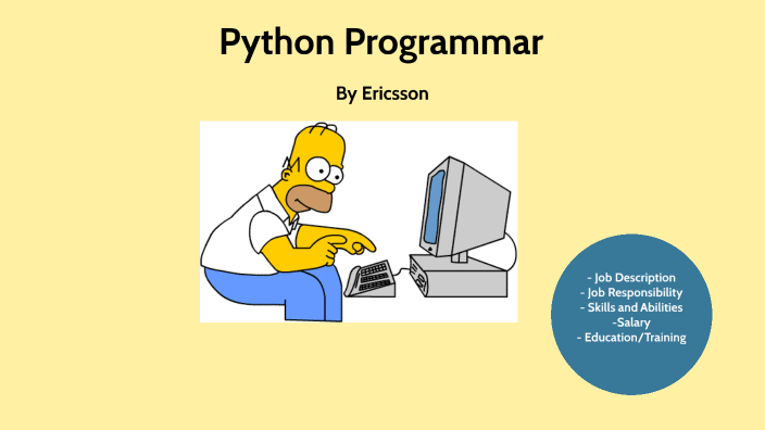 Python Career by Ericsson Cui on Prezi