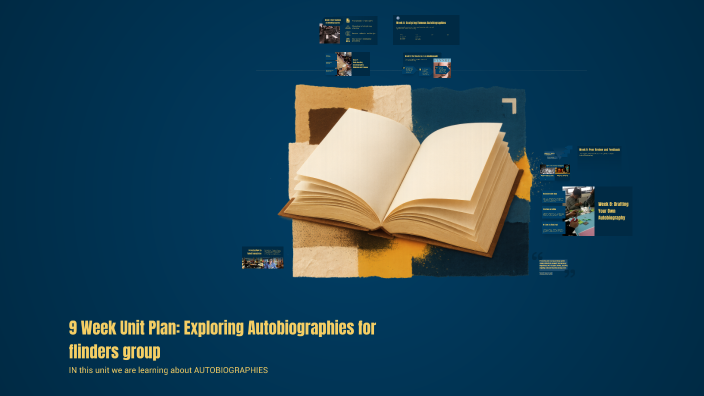 Essential English 9 Week Unit Plan: Exploring Autobiographies for Year ...