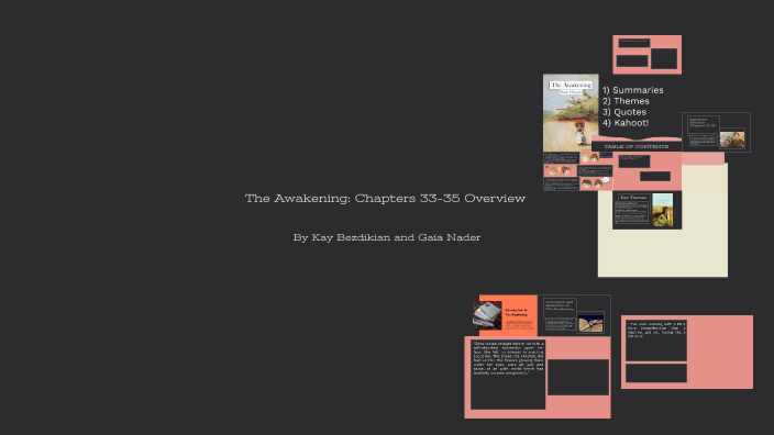 The Awakening: Chapters 33-35 Overview by kay Bezdikian on Prezi