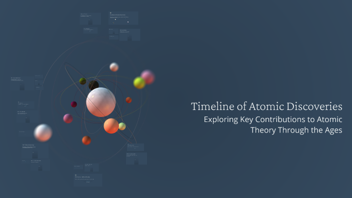 Timeline of Atomic Discoveries by Justice Chatters on Prezi