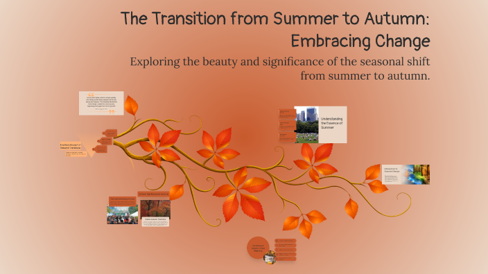 The Transition from Summer to Autumn: Embracing Change by hưng Nguyen ...