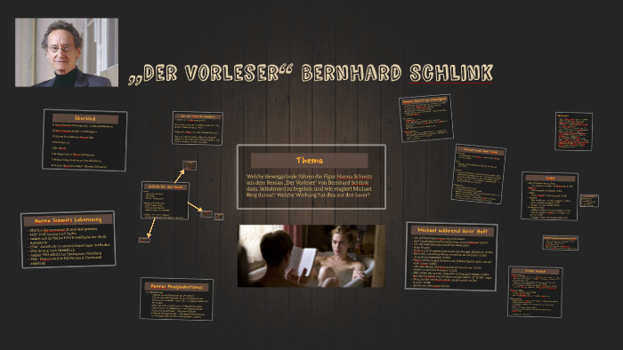 "Der Vorleser" Bernhard Schlink by The Evel on Prezi