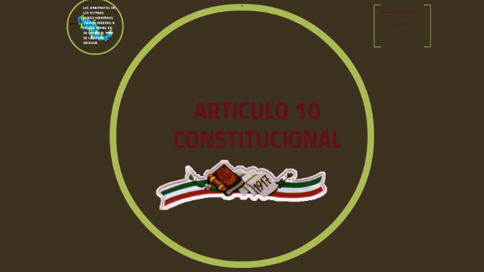 ARTICULO 10 CONSTITUCIONAL by Concepcion franco santiago on Prezi