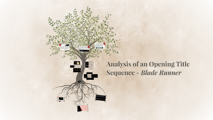 Analysis of an Opening Title Sequence - Blade Runner by Robert Cranham ...