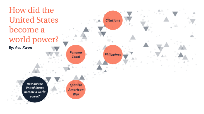 How did the United States become a world power? by Ava Kwan on Prezi