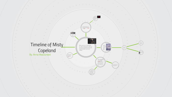 Timeline of Misty Copeland by Anna MacDonald on Prezi