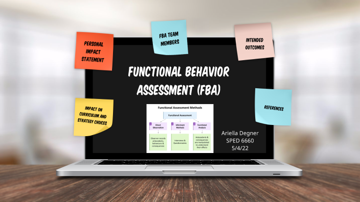 Functional Behavior Assessment (FBA) by Ariella Degner on Prezi