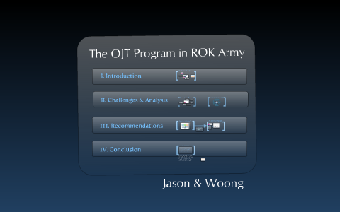 The OJT Program in ROK Army by woong lee on Prezi