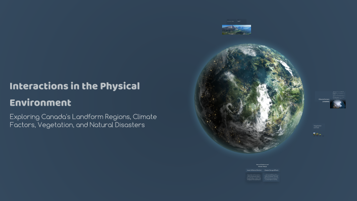 2. Mind Map of Interactions in the Physical Environment by PY - 08SD ...
